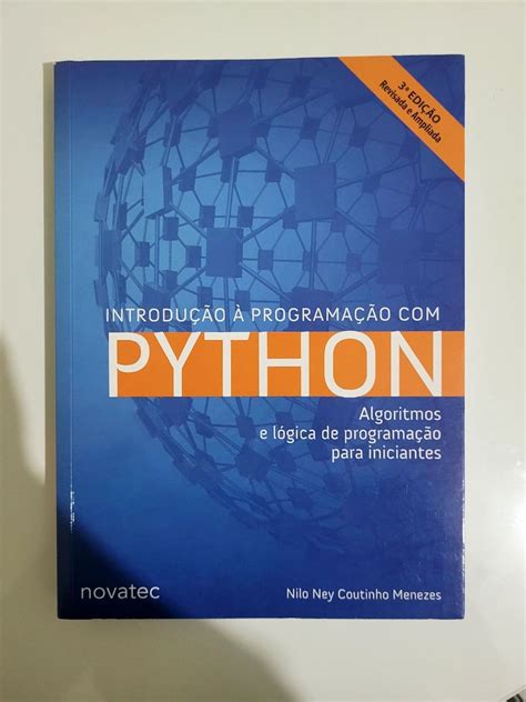 Livro Introdução À Programação Python Algoritmos e Lógica de