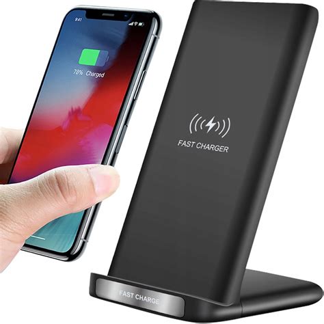 BEZPRZEWODOWA ŁADOWARKA INDUKCYJNA SZYBKA QI 15W 12394286850