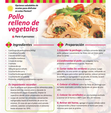 Disfrutemos De Una Recetas Saludables En Estas Fiestas INAN