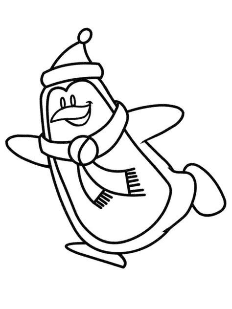 Coloriage Pingouin Amical télécharger et imprimer gratuit sur