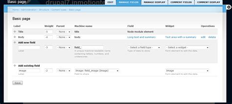 How To Enable Images For Basic Pages In Drupal 7 InMotion Hosting