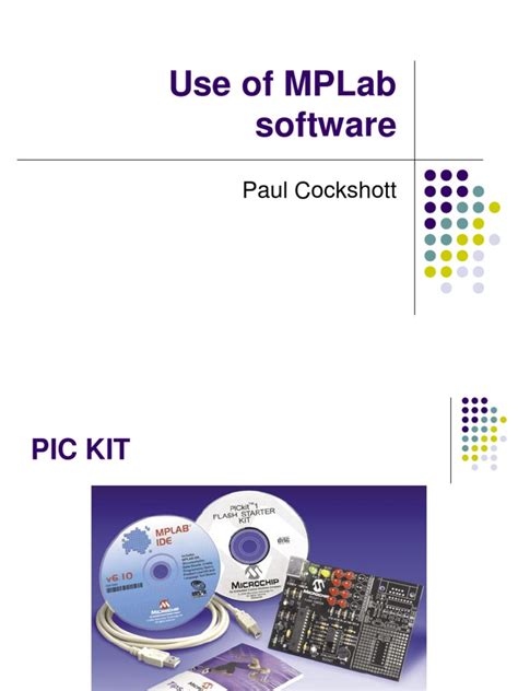 use of mplab software pdf assembly language computer architecture