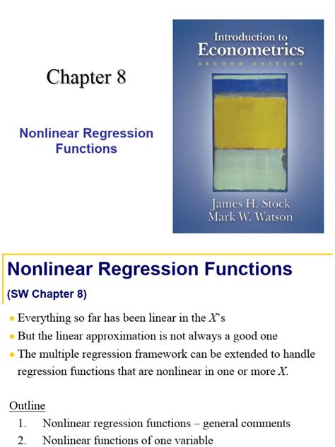 nonlinear regression part 1 pdf regression analysis ordinary least squares
