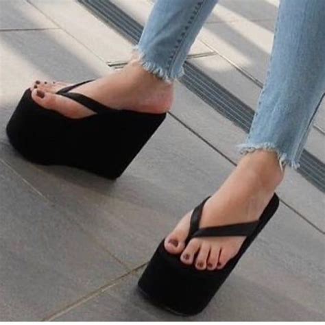 Instagram Post By Outsader • Aug 23 2020 At 303pm Utc Wedge Flip Flops Flip Flop Shoes Foot