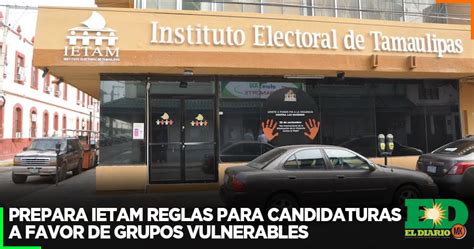 Prepara Ietam Reglas Para Candidaturas A Favor De Grupos Vulnerables