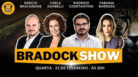 Bradock Show 21 02 2024 Rodrigo Constantino Carla Zambelli