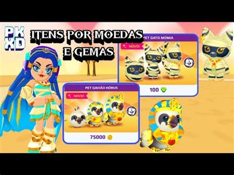 PK XD CHEGOU ROUPA DA CLEÓPATRA PETS POR MOEDAS E GEMAS SURPRESA
