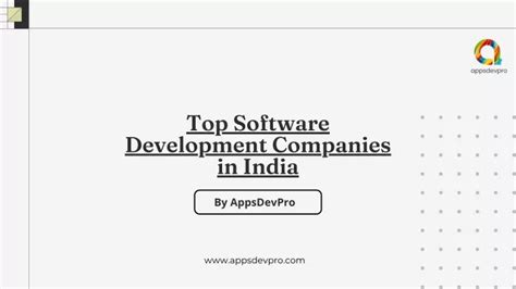 PPT Top Software Development Companies In India PowerPoint