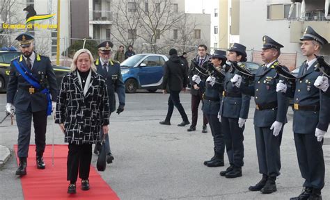 Il Prefetto Di Matera In Visita Al Comando Provinciale Della GdF