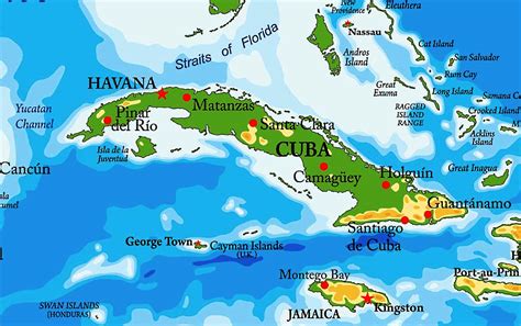 Mapa De Cuba Datos Interesantes E Informaci N Sobre El Pa S