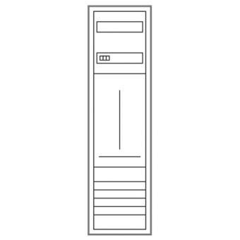 Hager Komplettschrank ZB313T1 1 Zählerfeld Elektroversand Schmidt GmbH