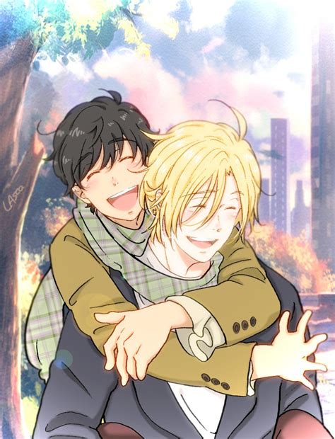 Ash And Eiji Fanart Banana Fish Banana Fish Fish Art