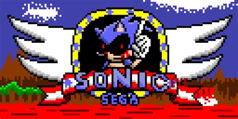 Sonic Exe Pixel Art