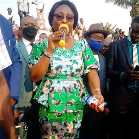 RDC la coordonnatrice de la Masculinité positive Julienne Kandolo