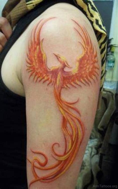 Brilliant Phoenix Tattoos For Arm