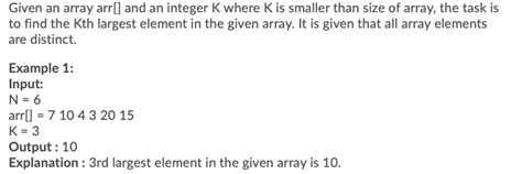 Solved Given An Array Arr And An Integer K Where K Is Chegg