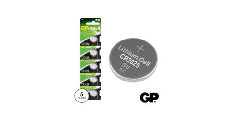 Pila De Litio 3V CR2025 GP