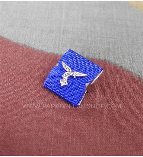 Medaglia di Anzianità di Servizio Luftwaffe 4 18 anni Nastrino da