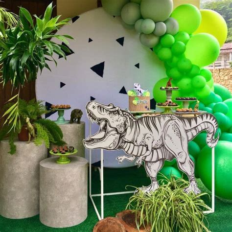 Festa Dinossauro 55 Fotos E Tutoriais Para Um Evento Cheio De Aventura