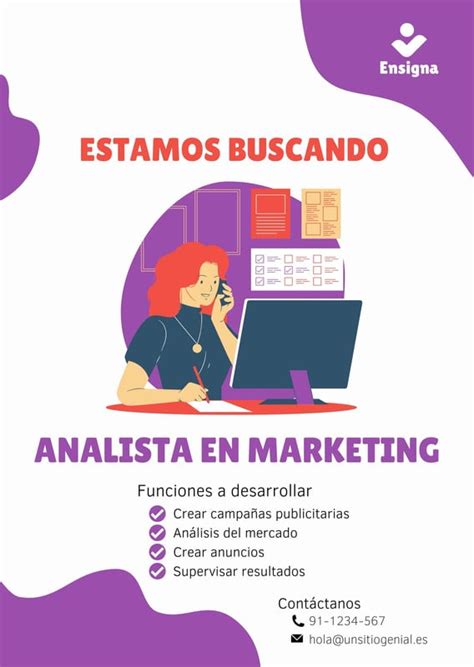 Plantillas Para Anuncios De Vacantes Personalizables Canva