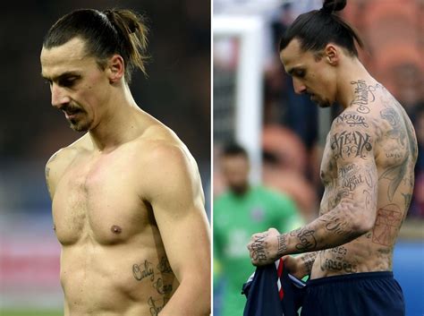 Fotos As Tatuagens De Ibrahimovic 15 02 2015 UOL Esporte