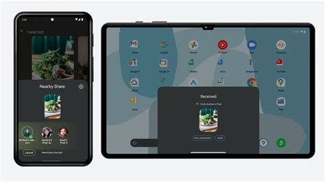 La última actualización de Android te permite usar AirDrop desde una