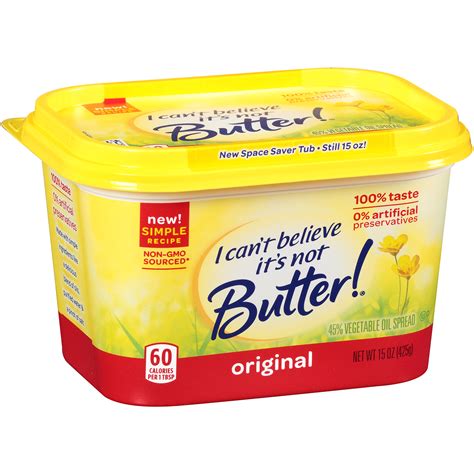 I Can T Believe It S Not Butter Original Spread 15 Oz Tub La Comprita