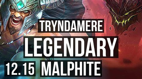 TRYNDA Vs MALPH TOP 12 0 1 Legendary 6 Solo Kills 1 0M Mastery