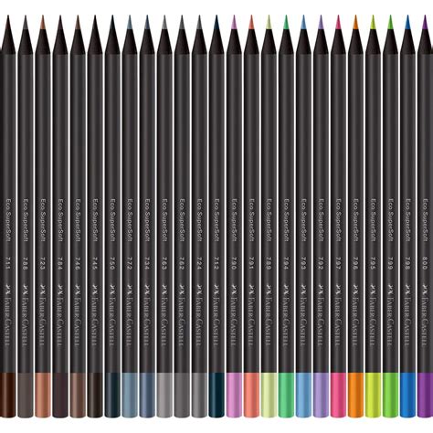 Lápis de Cor EcoLápis SuperSoft 100 Cores Faber Castell CX 1 UN Loja
