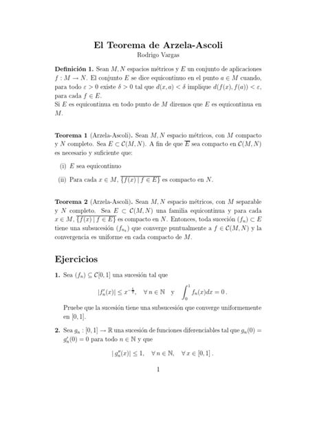 teorema arzela ascoli pdf