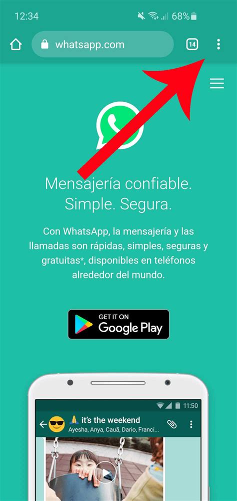 Cómo abrir WhatsApp Web desde el celular Igeek News