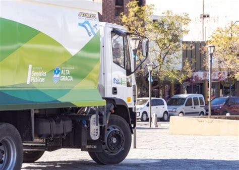 El jueves 25 de mayo no habrá recolección de residuos en Alta Gracia