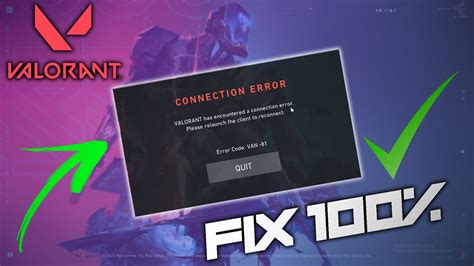 How To Fix VALORANT Has Encountered A Connection Error Please