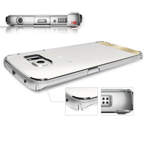 Obliq Naked Shield Samsung Galaxy S6 Edge Case Clear Gold Reviews