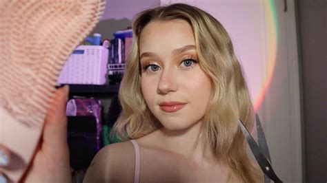 ASMR Playing With Your Hair For Sleep YouTube