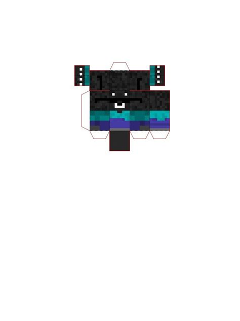 3d Paper Paper Crafts Mc Skins Geek Crafts Minecraft Crafts Anime