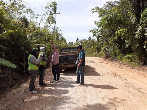 Bidang Bina Marga Melakukan Pengawasan Lapangan Ruas Jalan Simp Bati