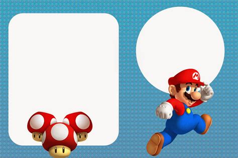 Super Mario Bros Free Party Printables And Invitations Oh My Fiesta