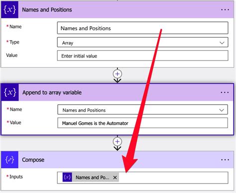 power automate append to array variable action manuel t gomes