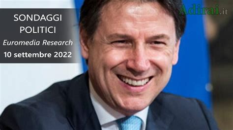 Ultimi Sondaggi Politici 10 Settembre 2022 Euromedia Research