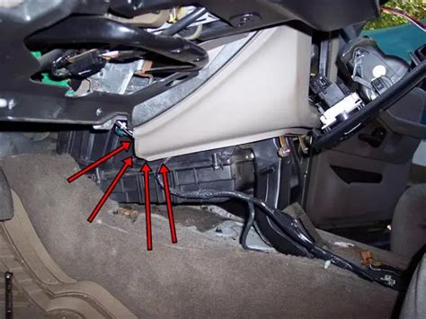 Ford Ranger Blend Door Actuator Removal