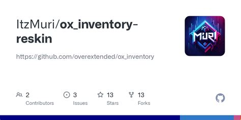 Ox Inventory Reskin FiveM Releases Cfx Re Community