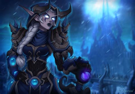 Night Elf Warcraft Image By Filigreen 2412007 Zerochan Anime