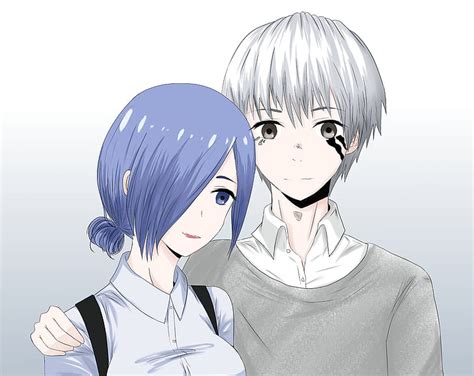 HD Wallpaper Anime Tokyo Ghoul Re Ken Kaneki Touka Kirishima
