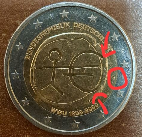 2 Euro Münze Strichmännchen WWU 1999 2009 G BRD SELTEN eBay