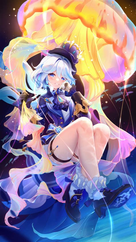 Furina Genshin Impact 4K 211m Wallpaper IPhone Phone