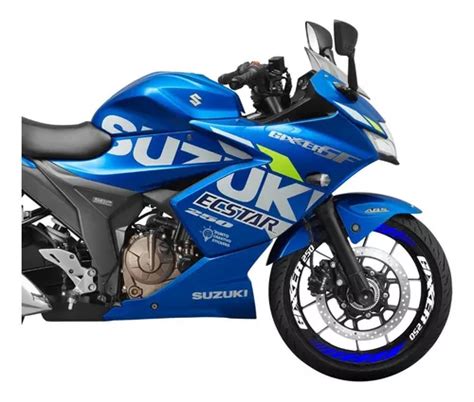 Calcomanias Stickers Rines2 Gixxer 250 Naked O Gixxer Sf 250