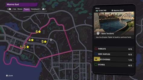 Marina East Discovery Locations Saints Row