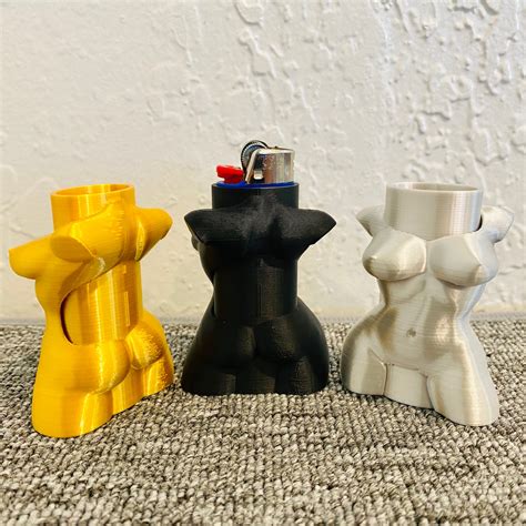 BIC Compatible Boobs Sleeve Cover 3D Printed Lighter Cover Etsy