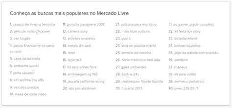 Os Produtos Mais Vendidos No Mercado Livre Eds